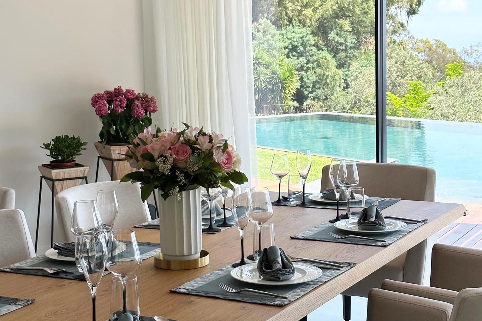 Floral Decorations Reinvent Villa Rentals - St. Tropez Villas